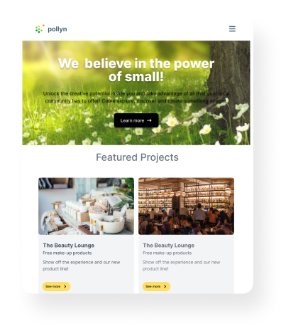 pollyn - coming soon!